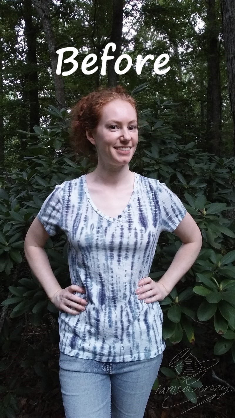 How to Fix a Neckline That's Too Low - I Am Sew Crazy