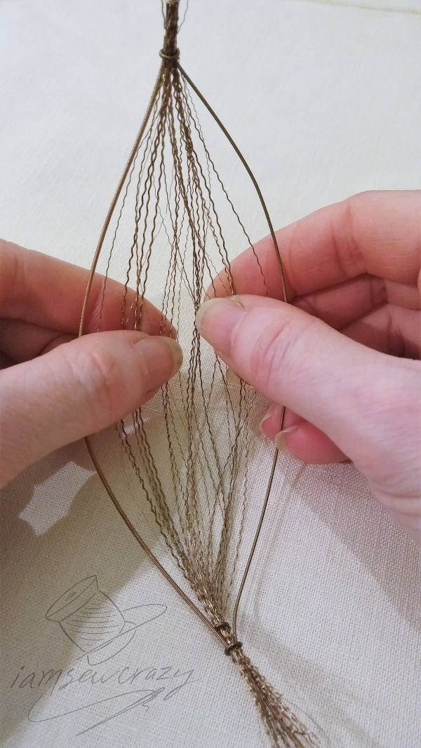 How to Make a Lily Flower Out of Guitar Strings - I Am Sew Crazy