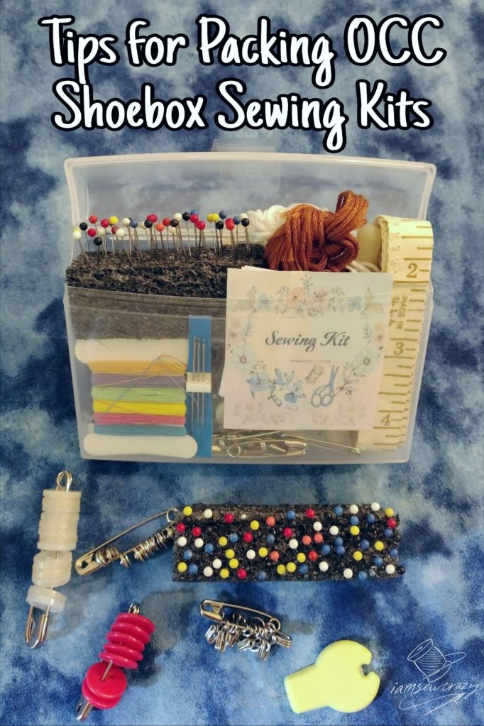 Free Printables for OCC Shoebox Sewing Kits - I Am Sew Crazy